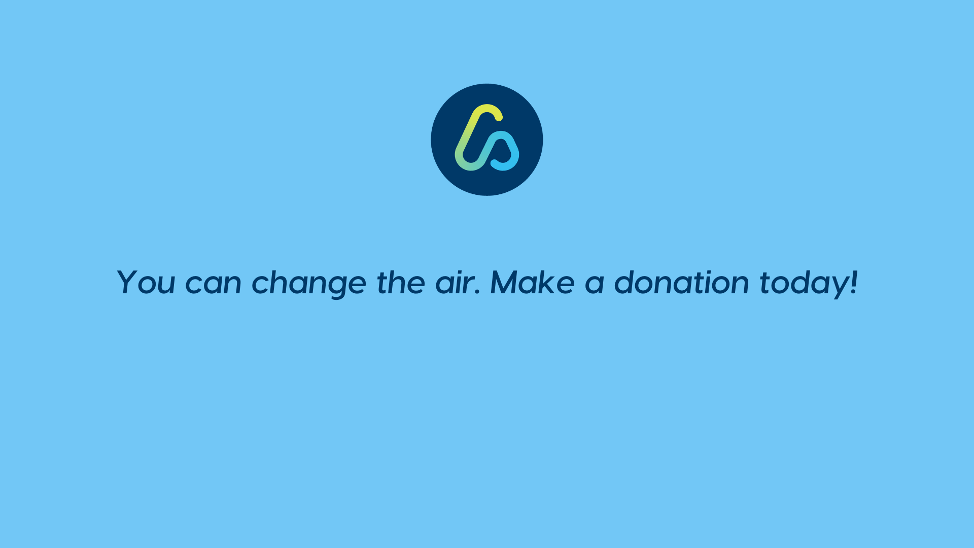 Donate - Change the Air Foundation